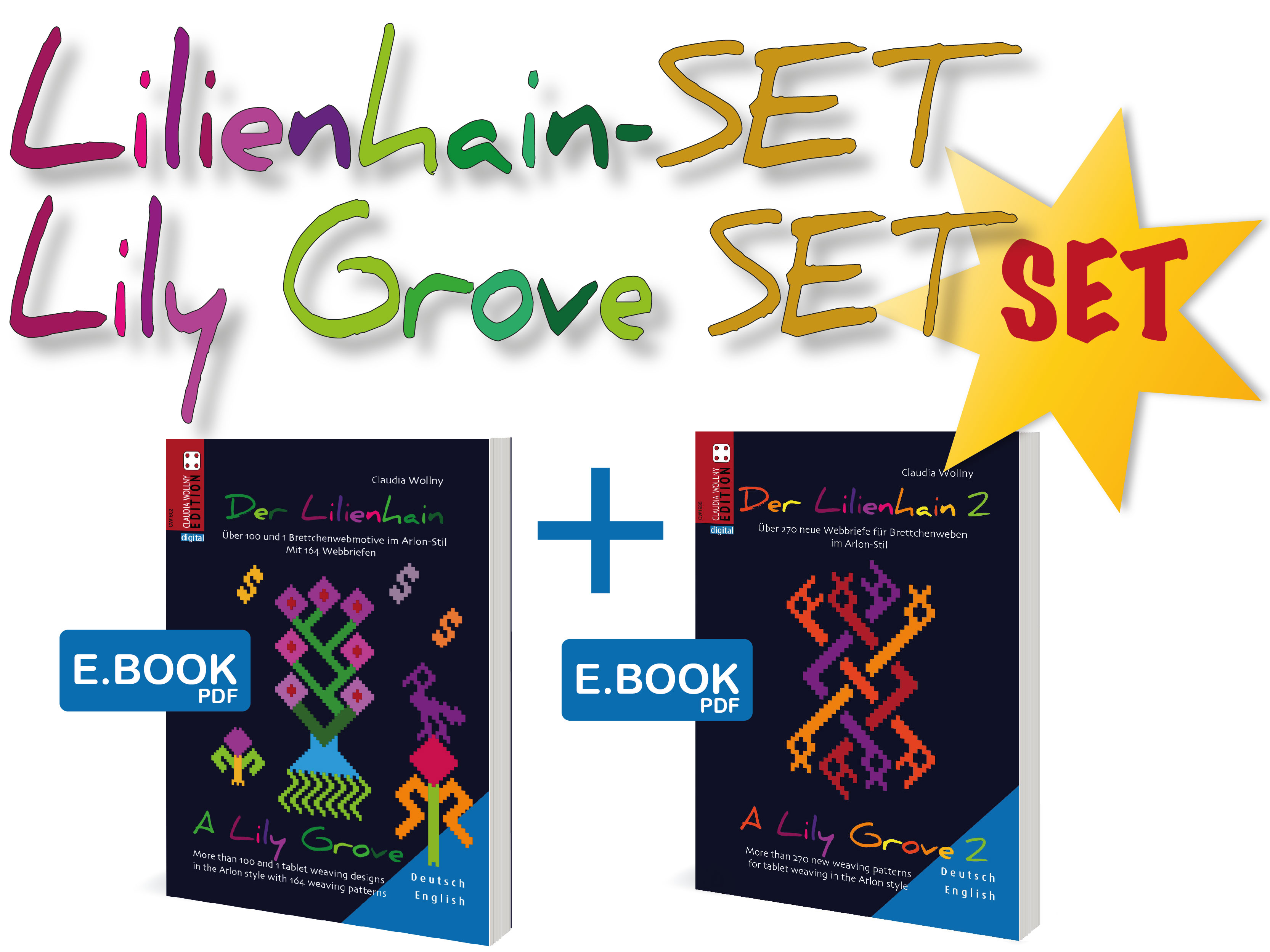 Claudia Wollny Edition - A LILY GROVE SET (E.BOOKS/PDF-Downloads)